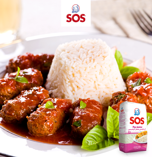 Riz Thai aux boulettes de viande hachée - SOS rice
